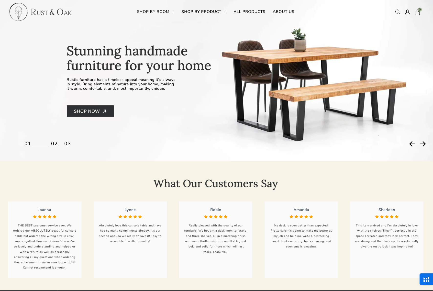 About Us – Rust and Oak