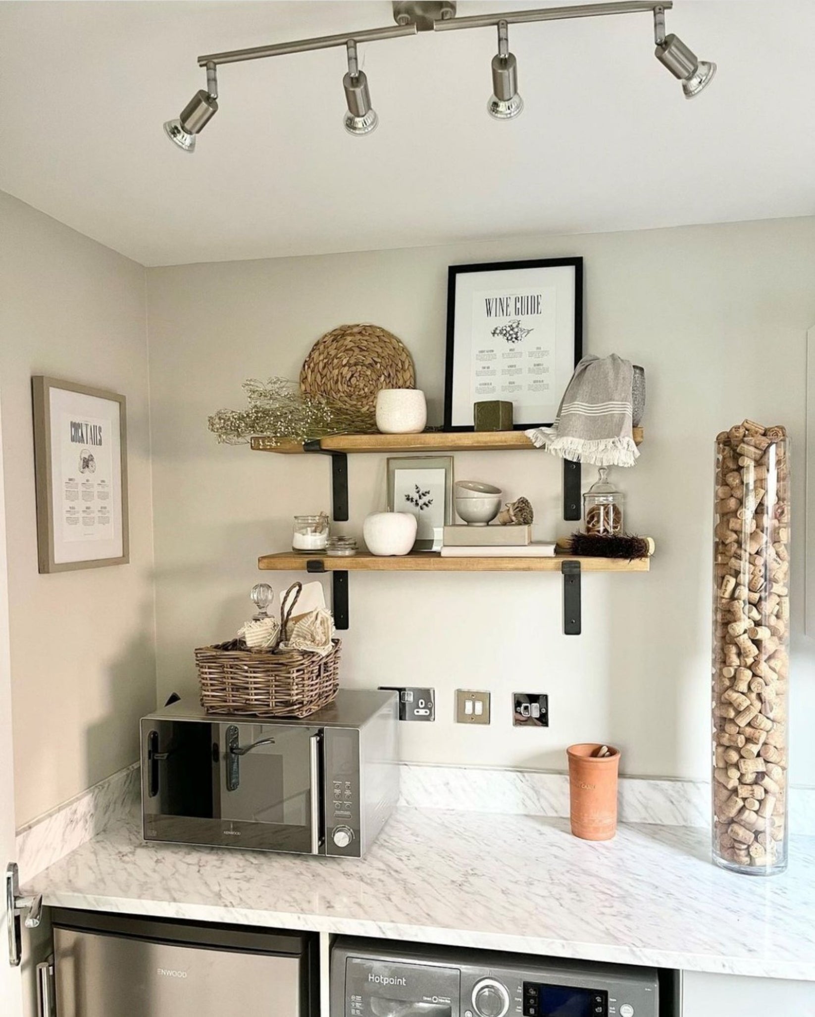 Rustic Wooden Wall Shelves | 22.5cm depth – Rust and Oak